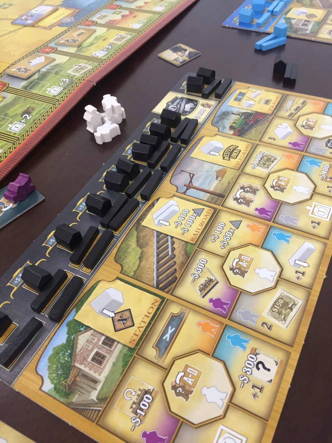 Ep 17. Railroad Revolution board game รถไฟ American จาก Washington ไป ...