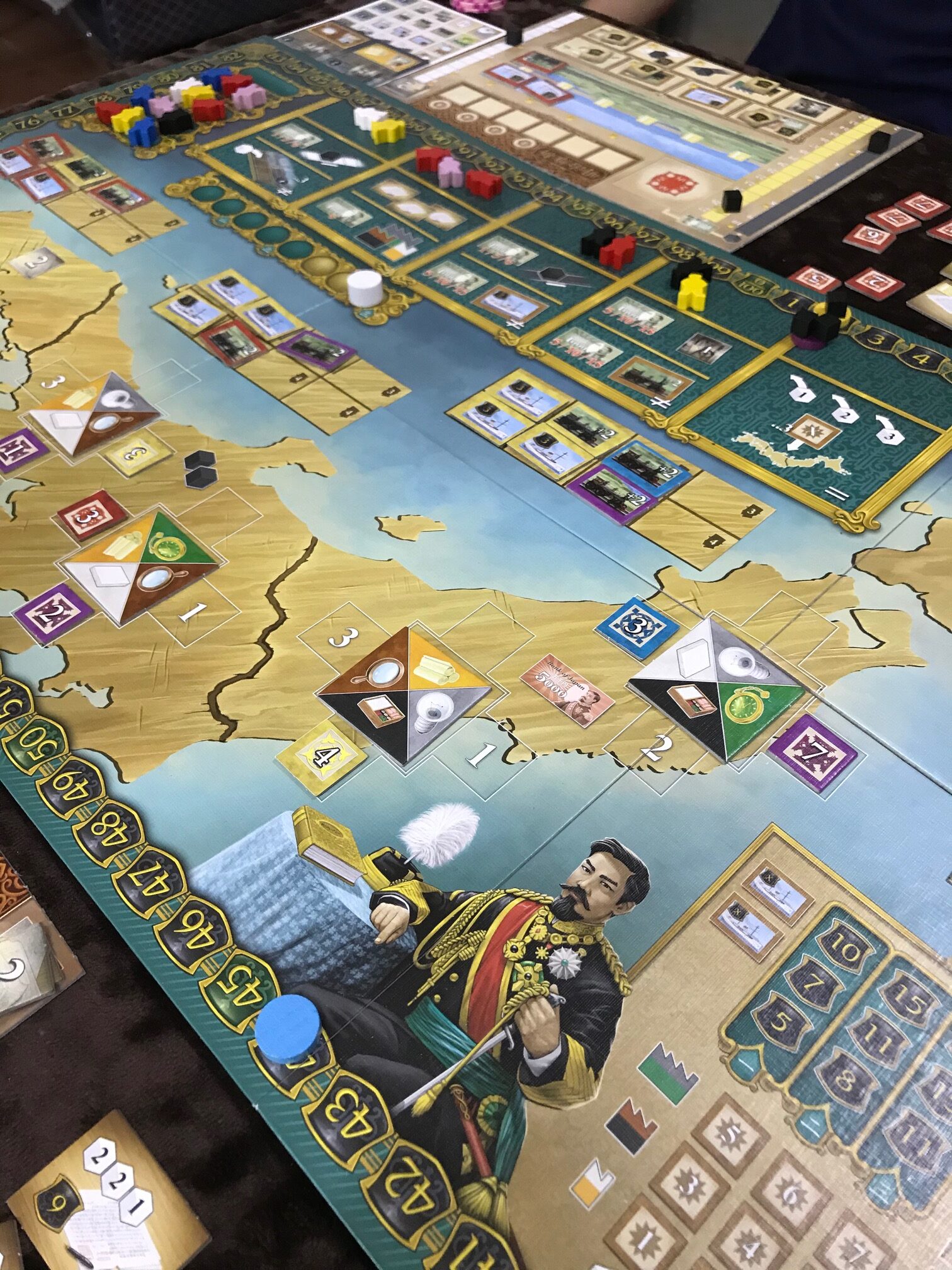 Ep 32. Nippon board game ญี่ปุ่นปฏิวัติ อัดฉีดอุตสาหกรรมใหม่ ...