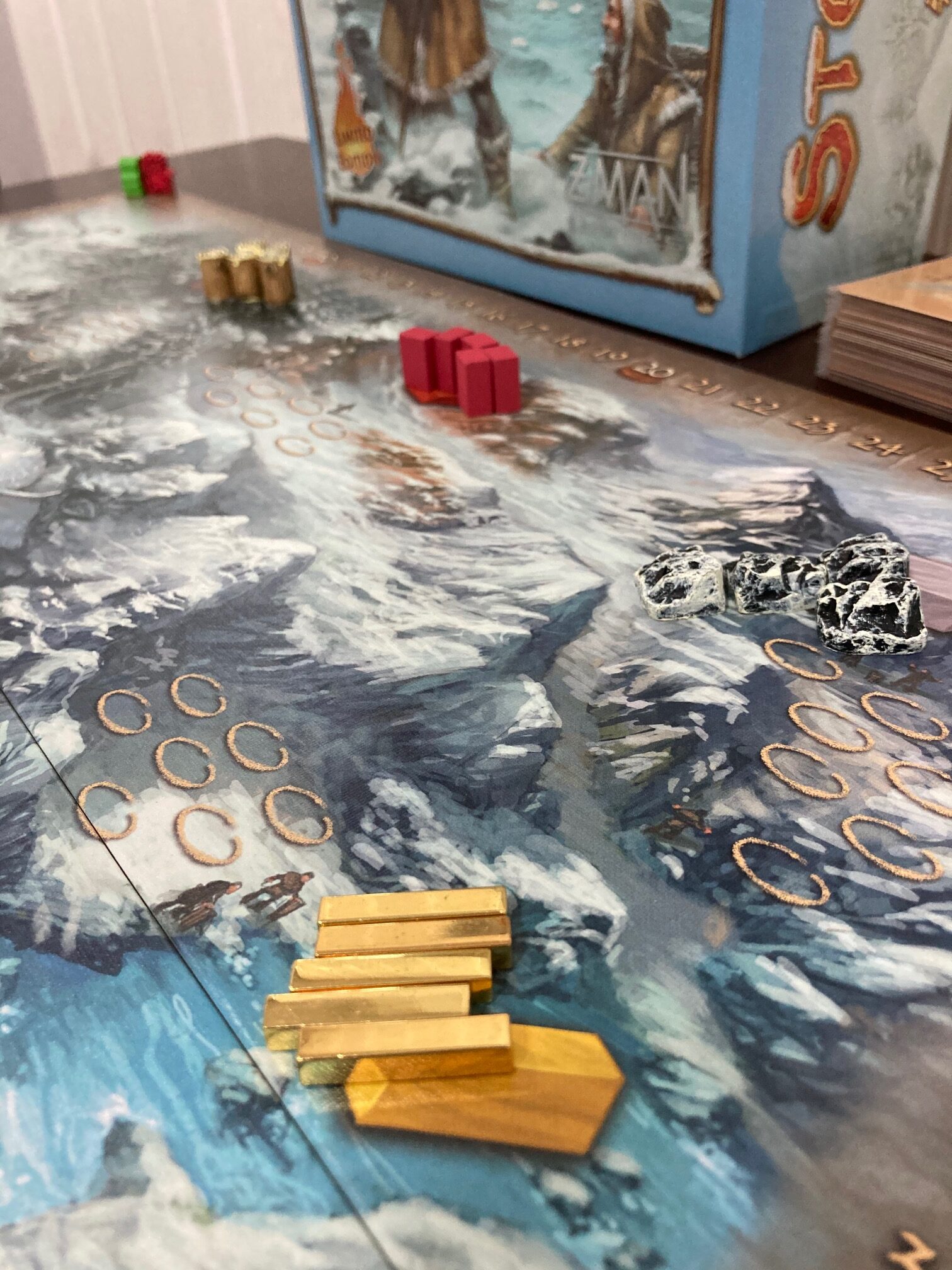 Ep 43. Stone age anniversary board game มนุษย์หิมะ ปะทะหมีขาว ...