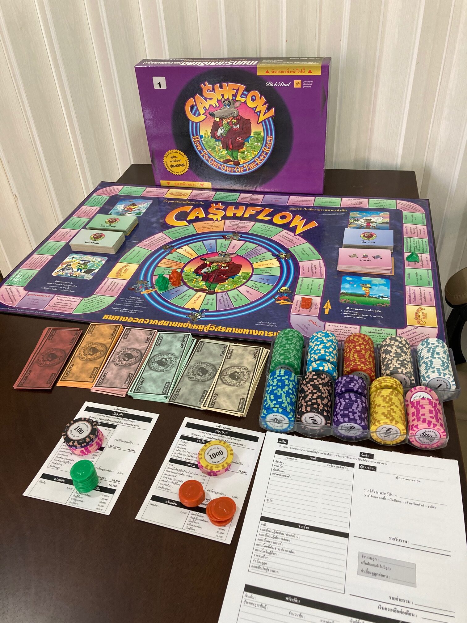 Ep 74. Cashflow board game โอกาสเล็กใหญ่ ใช้เงินทั้งนั้น - Boardgamethai